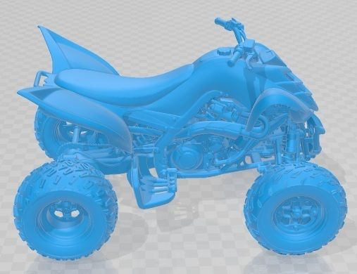 🚗 Yamaha Raptor Quad 2011 Printable・ 3D File for 3D printing・Cults