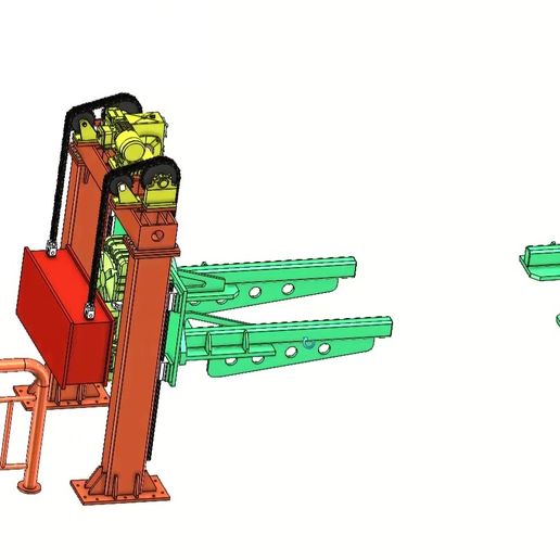 🖼️ Frame Lifter and Welding Positioner For Truck Chassis, Container ...
