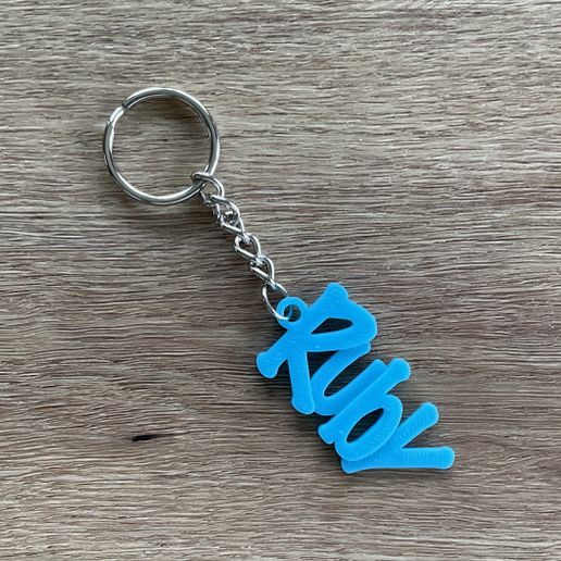3D file Ruby Keychain 💎 ・3D print design to download・Cults