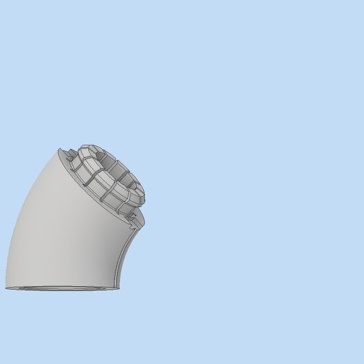 STL file 3d print files for 2.5" 63.5 mm R 75mm, R63.5mm R94mm exhaust ...