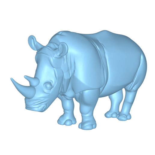 STL file Rhinoceros Rhino 3D Printable Model STL OBJ 🦏 (OBJ and 3MF)・3D ...