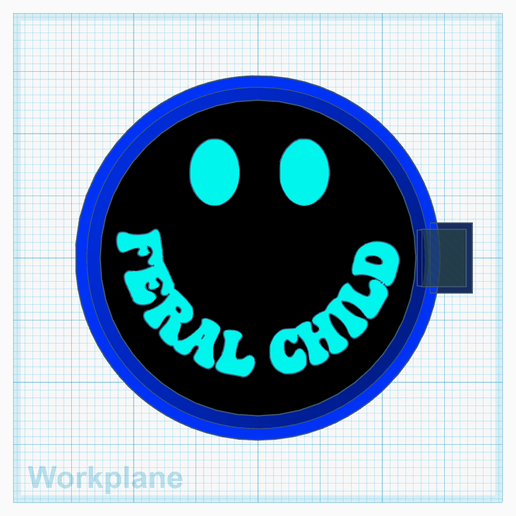 STL file Feral child smiley 🧒 ・3D printing idea to download・Cults