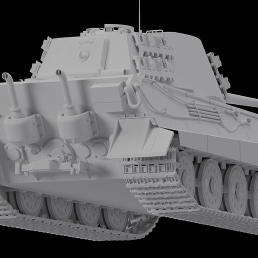 🤴 King Tiger・ STL File for 3D printing・Cults