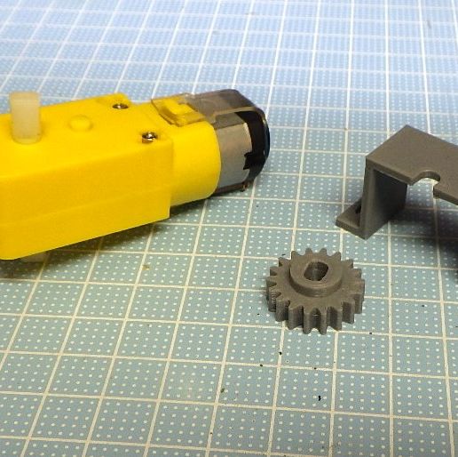 🪖 1/16 tank gear for turret rotation gearbox・Free 3D File for ・Cults
