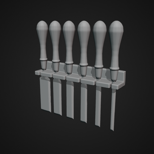 STL file diorama miniature CHISEL WOOD b1 🪵 ・Model to download and 3D ...