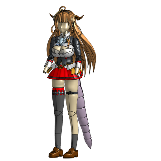 👾 1/12 scale Kiryu Coco Action Figure・Free 3D File for ・Cults