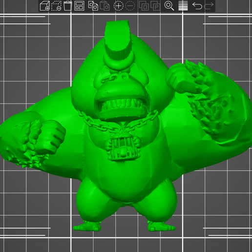 🦸 Kirby and The Forgotten Land - Gorimondo・ OBJ File for ・Cults