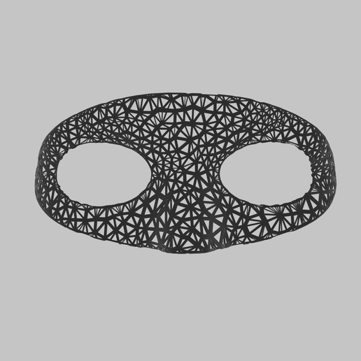 STL file Carnival Mask – Elegant 3D Printable Masquerade Mask 🥳 ・3D ...