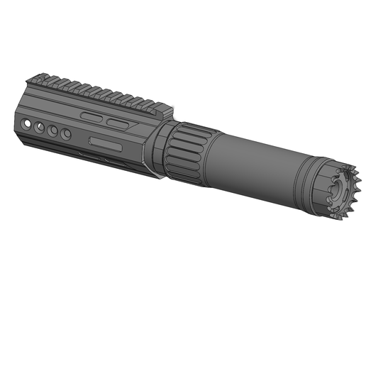 🔫 MTW Gen-12 PDS Handguard・ STL File for 3D printing・Cults