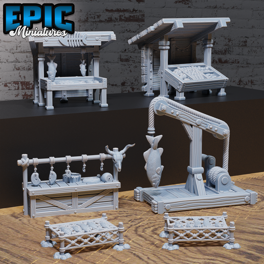 🎲 Sinister Harbor Set ‧ DnD Miniature ‧ Tabletop Miniatures ‧ Gaming ...