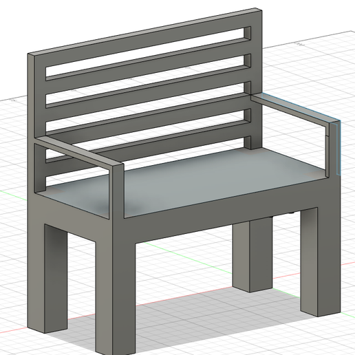 Free STL file Bench 🏛️ ・3D print model to download・Cults