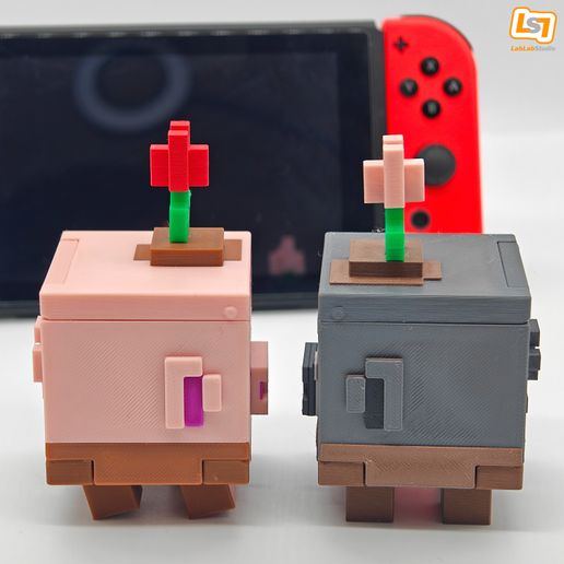 🐖 Minecraft Muddy Pig Cube: 13 juegos de Switch en un cubo de 5 cm ...