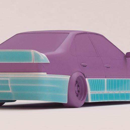 🌆 Nissan Cefiro A31 Diana Body Kit printable・ 3D File for ・Cults