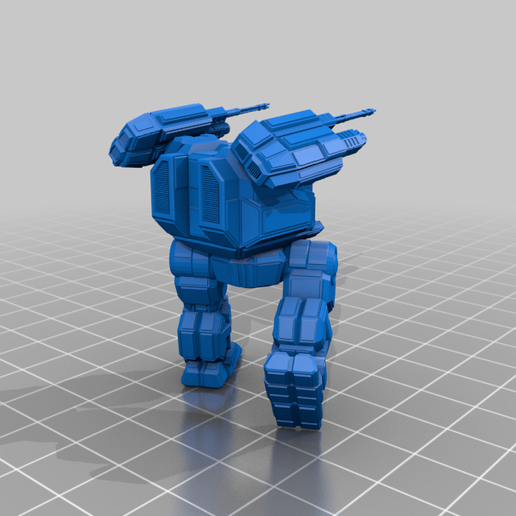 🧸 JagerMech III Battlemech・Free 3D File for ・Cults