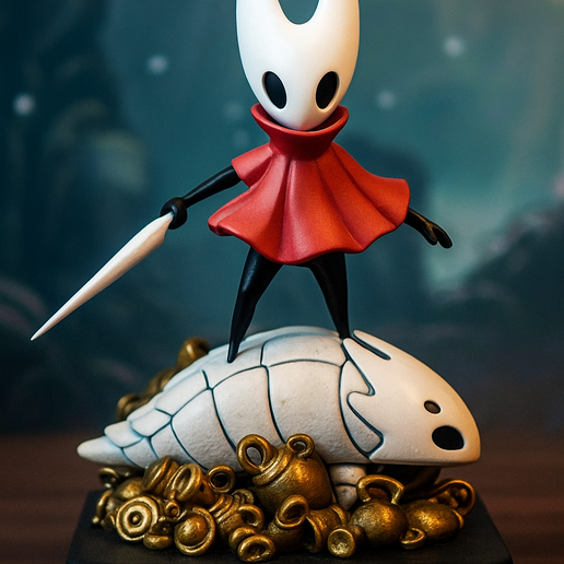 🕸️ Hornet Fast Travel | Hollow Knight | Chibi-Style | 3D-Druck Modell 🕸 ...
