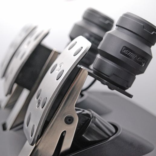 STL file Simagic Rumble Haptic Pedal Reactor P-HPR Neo Mount for ...