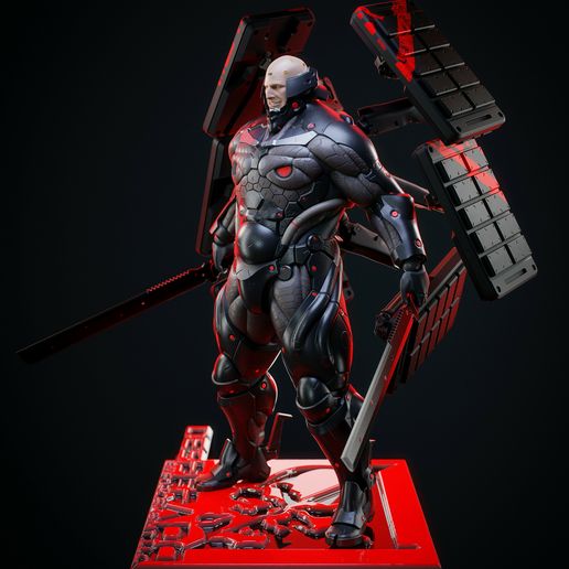 ⚙️ Metal Gear Rising Revengeance Sundowner・ 3D File for ・Cults