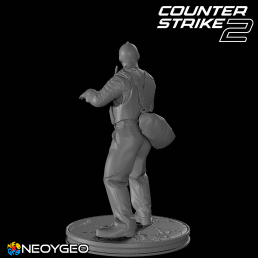 🦭 NUMBER K THE PROFESSIONALS - COUNTER STRIKE 2・ STL File for 3D ...