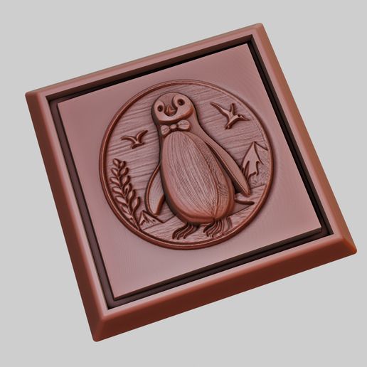 Fichier 3D Penguin Animal 3D Model for CNC Router Laser & 3D Printer 🐧 ...