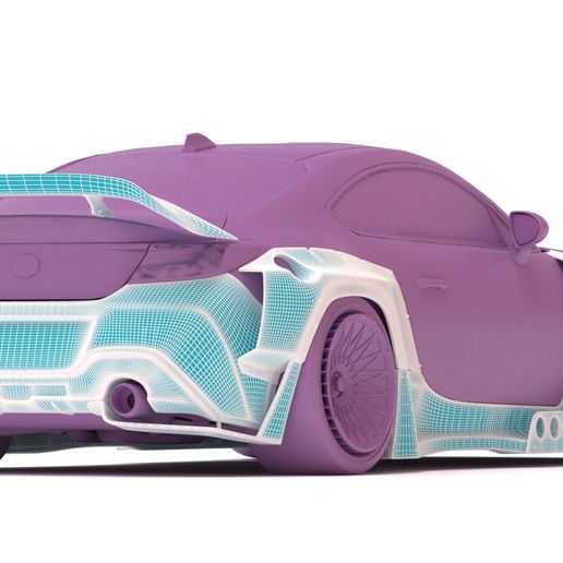 🚗 Toyota GR86 RZ Pandem Aero kit・ 3D File for 3D printing・Cults