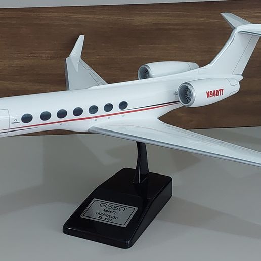 🛩️ Gulfstream G550・ STL File for 3D printing・Cults