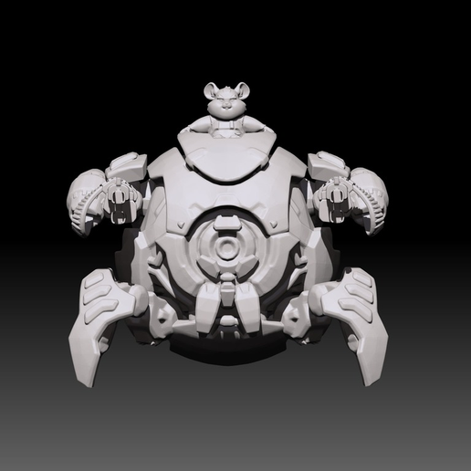 🐹 Overwatch Wrecking Ball・Free 3D File for ・Cults