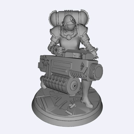 OBJ file Sister Vanquez - Battle Squad Member 🎲 ・3D printable design to ...