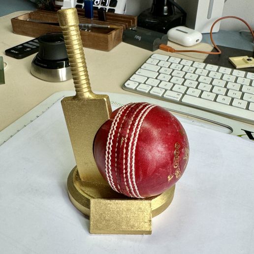 cricket bat trophy