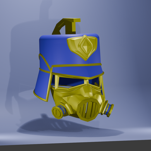 🪖 Arcane enforcer mask and helmet・Archivo 3D para Impresión 3D・Cults