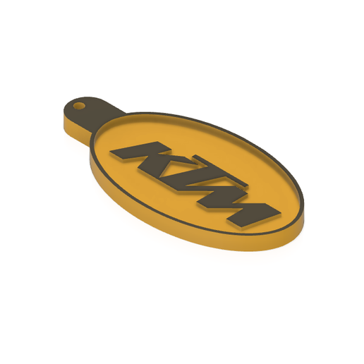 🗝️ KTM Logo Keychain - 3D Model・ STL File for 3D printing and CNC ...