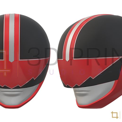 🪖 Power Rangers Time Force Quantum Ranger helmet・ STL File for 3D ...