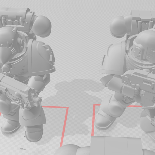 😡 Tacticool Infantry for the Angry Fisty Space Warriors・ STL File for ...