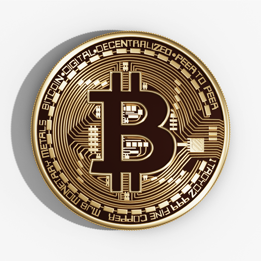 🪙 bitcoin high detailed model・ STL File for 3D printing・Cults