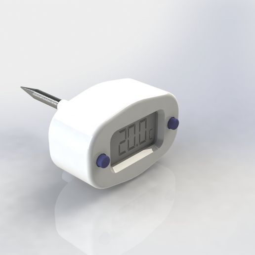 3D file Electronic thermometer 🌡️ ・3D print model to download・Cults