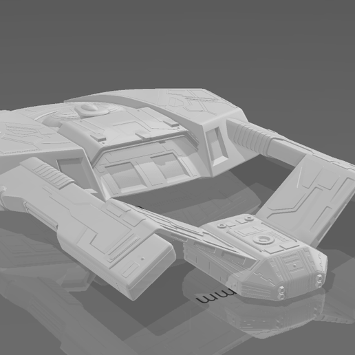 ️ STO - Federation - Steamrunner-class Blockade Runner Escort・Free STL ...