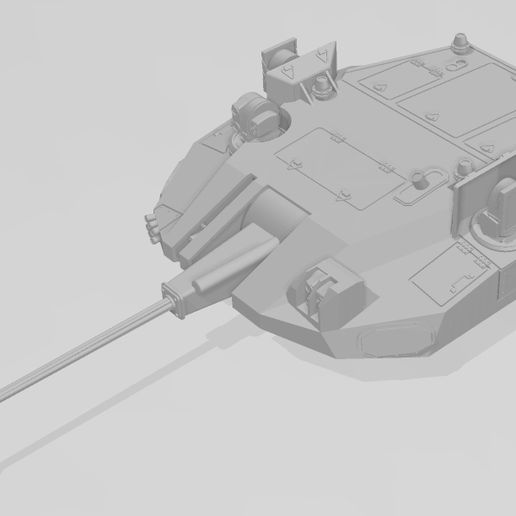 👽 35 SCALE MATE30 UNMANNED TURRET LOOK-ALIKE・Free STL File for 3D ...