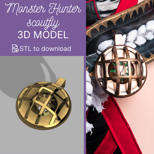 👾 Odogaron MHW Inspired ScoutFly・Fichier 3D pour Impression 3D・Cults