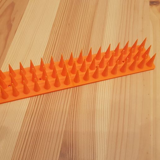 Файл STL Bird Spikes 🐦 ・3D-печатная модель для загрузки・Cults