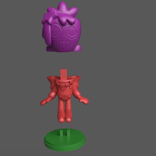 🗺️ Dandy's World: Skin ChocoBerry Sprout・ 3D File for 3D printing・Cults