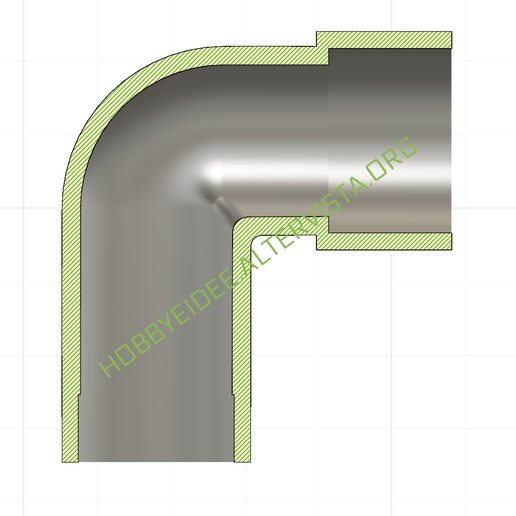 🛤️ Bend 90° angle in scale・ STL File for 3D printing・Cults
