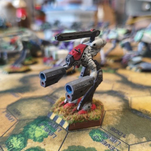 🎲 Unseen Marauder MAD-5S Proxy for Battletech Tabletop Games - Gauss ...
