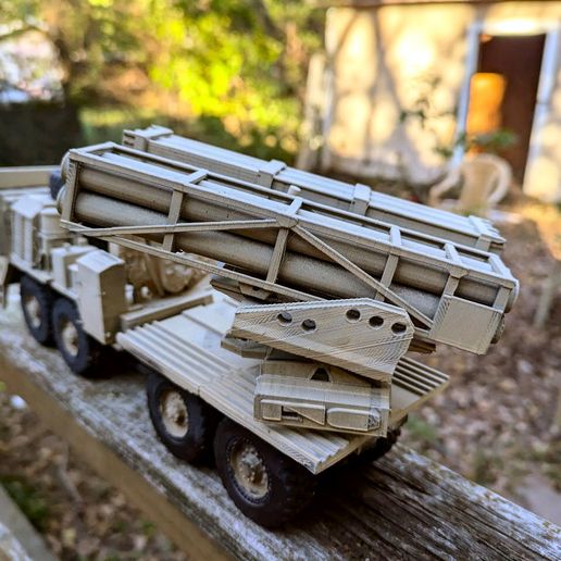 🇮🇱 Israel IDF Lahav HEMTT MLRS・ STL File for 3D printing・Cults