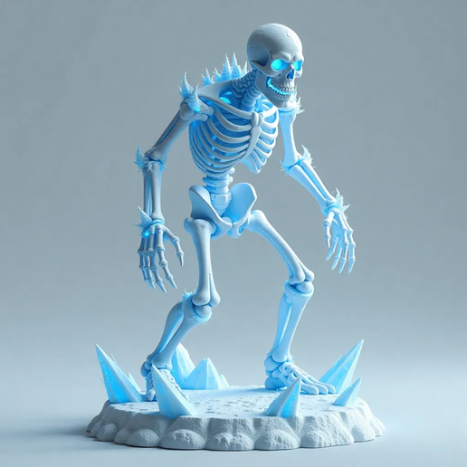 💀 Skeleton #15・ STL File for 3D printing・Cults
