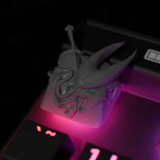 ⌨️ 7 keycaps Hollow Knight・ 3D File for 3D printing・Cults