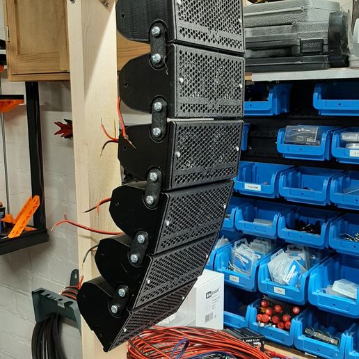 🔉 Mini Line/array speaker・ STL File for 3D printing・Cults