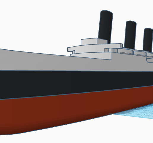 🌊 Single RMS Lusitania・Free 3D File for ・Cults