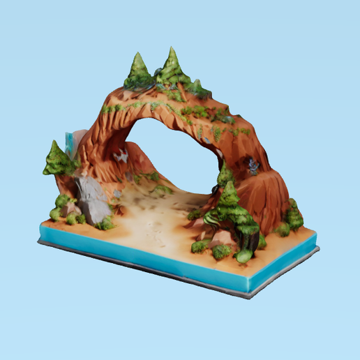 🎨 diorama base・ STL File for 3D printing・Cults