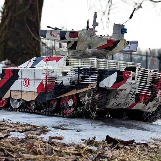 🪖 Russian BMPT 72 Terminator・ 3D File for 3D printing・Cults