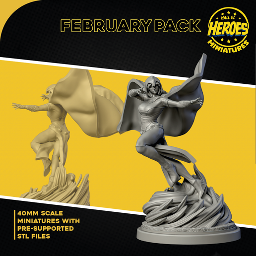 3D file The Demon’s Spawn - HOH February 2025 🐦 ・3D printing template ...