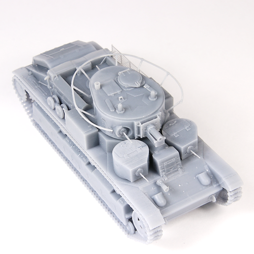 🪖 T-28 Mod. 1938 - Medium Tank - Presupported・ STL File for 3D printing ...